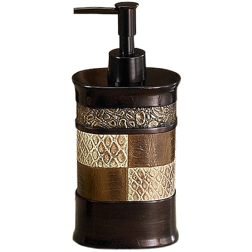 Popular Bath Zambia Soap/Lotion Dispenser - Brown