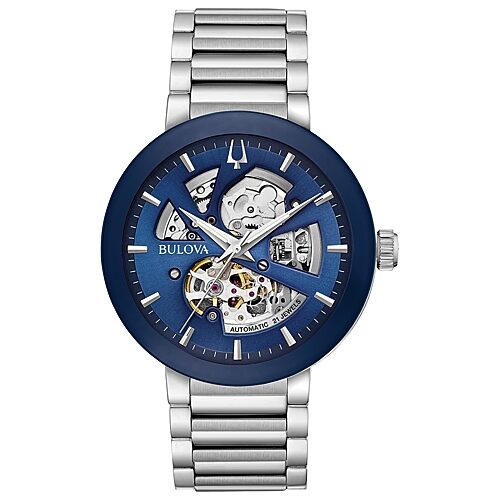 Click here for Bulova Futuro Mens Automatic Silver Tone Stainless... prices