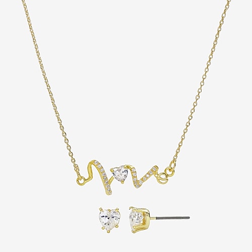 Click here for Sparkle Allure Love Heartbeat Womens Cubic Zirconi... prices