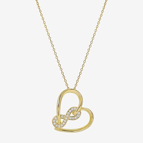 Click here for Sparkle Allure Womens Cubic Zirconia 14K Gold Over... prices