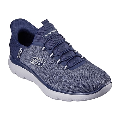 Skechers Hands Free Slip-Ins Summits Key Pace Mens Slip-On Walking Shoes  12 Medium  Blue