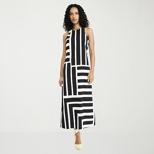 Click here for Clover And Sloane Womens Crew Neck Sleeveless Maxi... prices