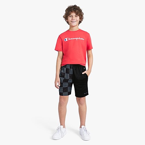 Click here for Champion Big Kid Boys Pull-On Short  Small (8)  Bl... prices