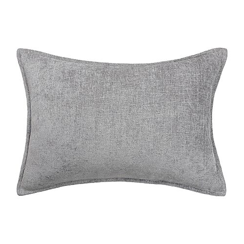 Click here for Chenille 14x20 Lumbar Pillow  One Size  Gray prices