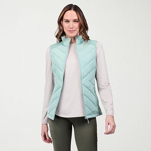 Click here for Free Country Womens Lightweight Puffer Vest  Small... prices