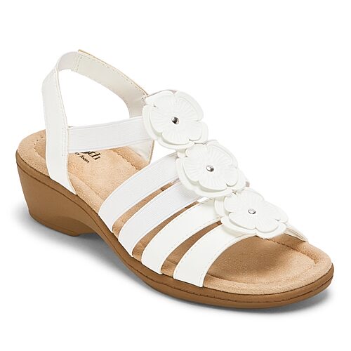Click here for east 5th Womens Ilita Strap Sandals  11 Medium  Wh... prices