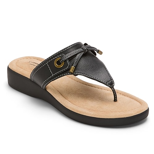 Click here for St. Johns Bay Womens Flip-Flops  11 Medium  Black prices