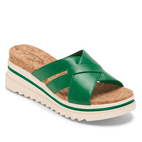 Click here for St. Johns Bay Womens Moat Wedge Sandals  5 Wide  G... prices
