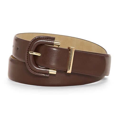 Click here for Liz Claiborne Half Covered Womens Belt  Small  Bro... prices