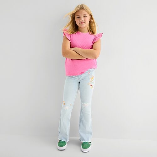 Click here for Vanilla Star Big Kid Girls Flare Leg Jean  14  Blu... prices
