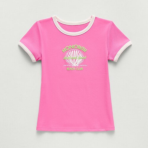 Click here for Thereabouts Little & Big Kid Girls Crew Neck Short... prices