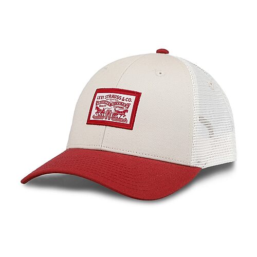 Click here for Levis 2 Horse Tonal Patch Mens Trucker Hat  One Si... prices