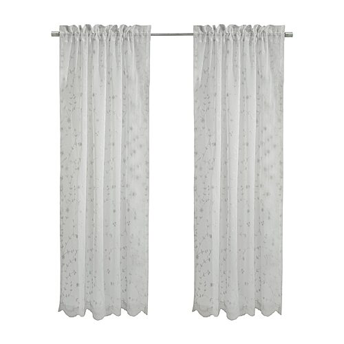 Click here for Habitat Grandeur Rod Pocket Light-Filtering Single... prices