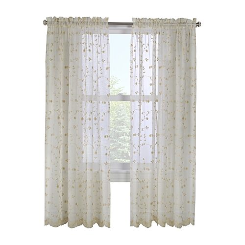 Click here for Habitat Grandeur Rod Pocket Light-Filtering Single... prices