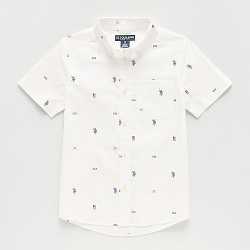 Click here for U.S. Polo Assn. Little & Big Kid Boys Short Sleeve... prices