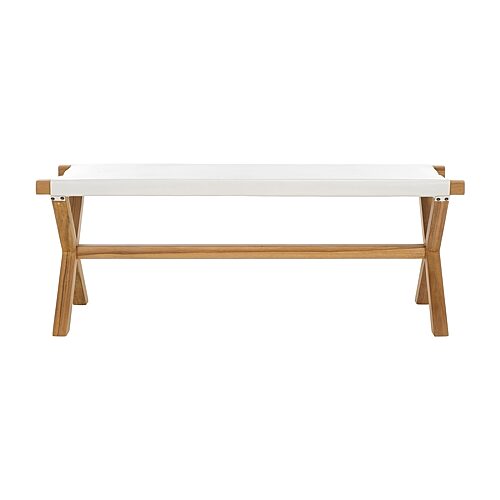Click here for Elron Wooden Bench  One Size  White prices