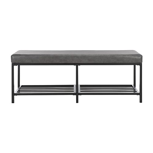 Click here for Safavieh Yomi Storage Bench  One Size  Gray prices
