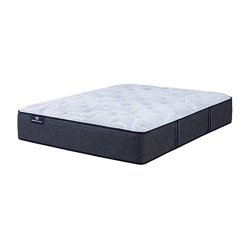 Serta Perfect Sleeper Blue Lagoon Night 13 Plush Mattress Set  Twin Xl