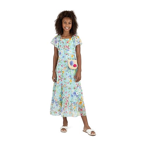 Click here for Speechless Big Kid Girls Short Sleeve Flutter Flor... prices