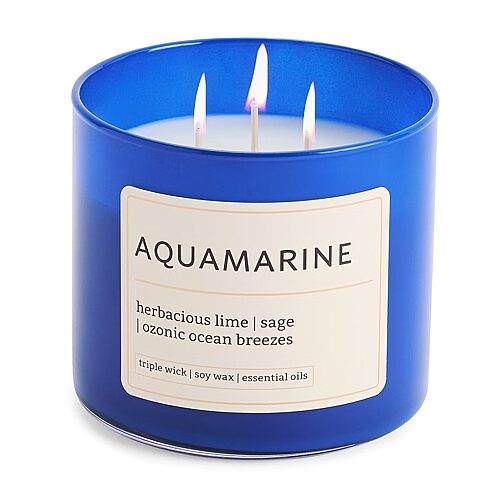 Click here for Distant Lands Aquamarine 3-Wick Scented Jar Candle... prices