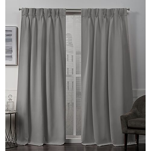Click here for Exclusive Home Curtains Sateen Pinch Pleat Energy... prices
