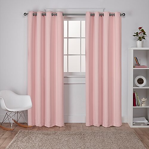 Click here for Exclusive Home Curtains Sateen Grommet Top Blackou... prices