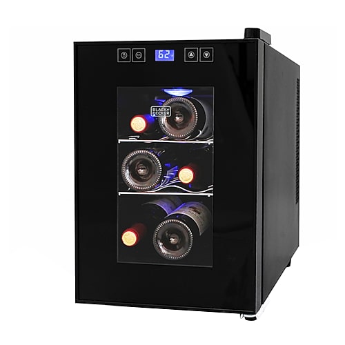 Click here for 6 Bottle Capacity Wine Cellar - Black prices