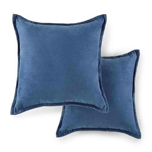 Click here for Home Expressions Faux Suede 2-pack Square Throw Pi... prices