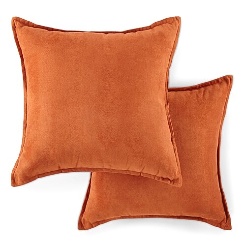 Click here for Home Expressions Faux Suede 2-pack Square Throw Pi... prices