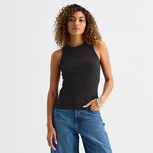 Click here for A.N.A Womens Tall High Neck Sleeveless Tank Top  X... prices