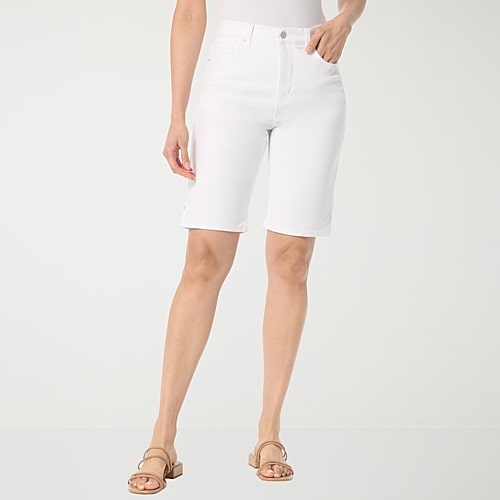 Click here for Gloria Vanderbilt Womens Amanda Denim Bermuda Shor... prices