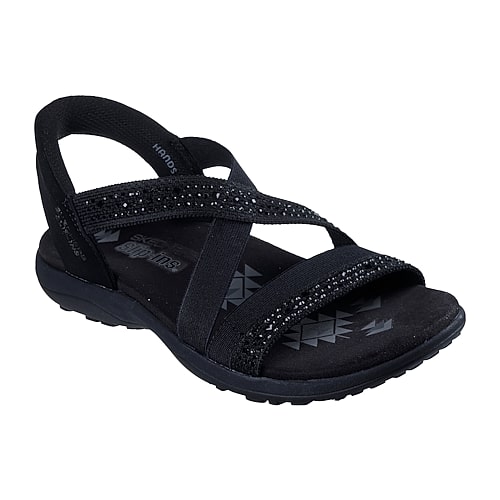 Click here for Skechers Womens Reggae Slim Summer Sparkle Strap S... prices