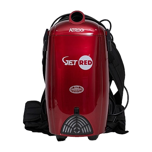Click here for Atrix Jet Red HEPA Backpack Vacuum - JR8BPV prices