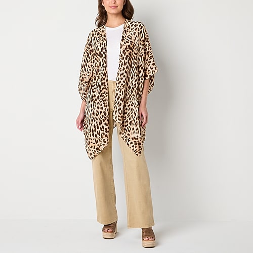 Click here for Mixit Cheetah Wrap  One Size  Brown prices