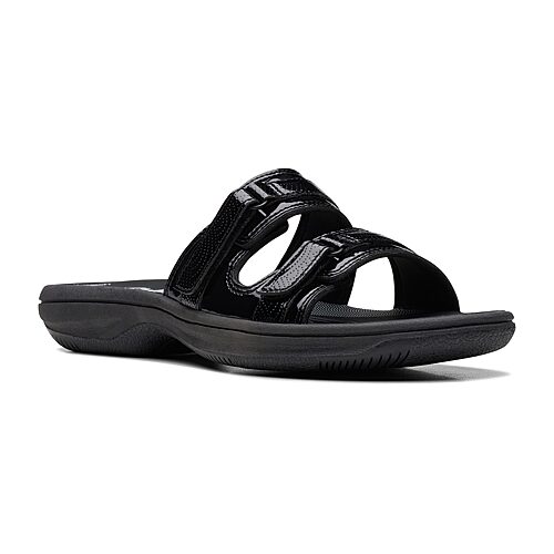 Click here for Clarks Cloudsteppers Womens Breeze Piper Slide San... prices