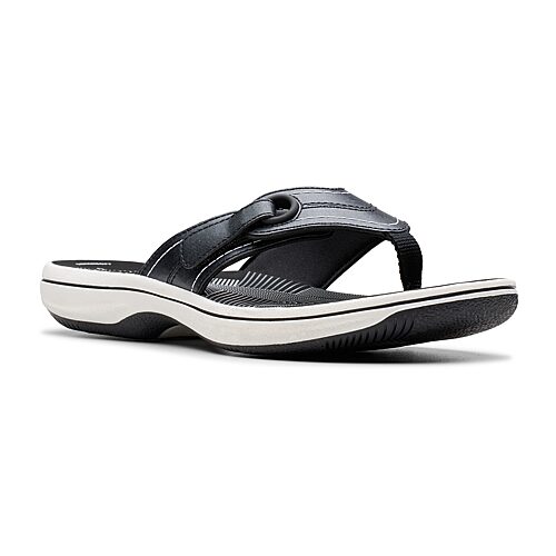 Click here for Clarks Cloudsteppers Womens Breeze Reyna Flip-Flop... prices