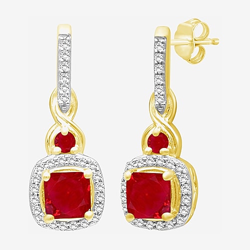 Click here for Womens Gemstone & 1/6 CT. T.W. Natural Diamond 10K... prices