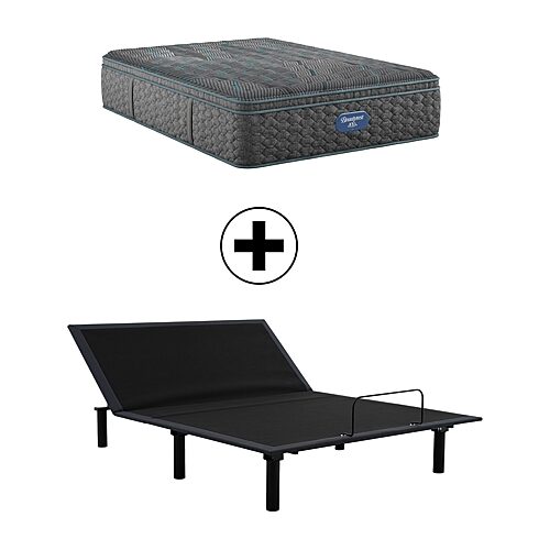 Click here for Beautyrest Level Two 14.75 Medium Pillow Top - Mat... prices