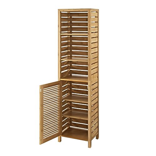 Click here for Bracken Tall Bathroom Cabinet  One Size  White prices