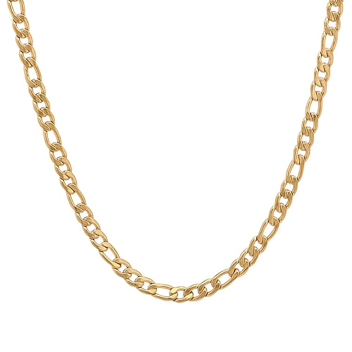 Click here for Steeltime Mens 18K Gold Over Stainless Steel 24 In... prices