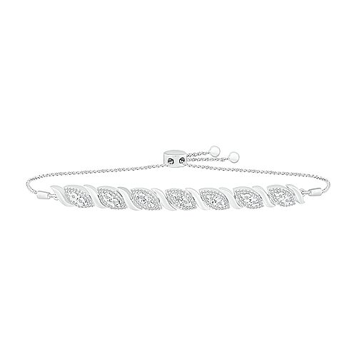 Click here for Womens 1/2 CT. T.W. Natural White Diamond Sterling... prices