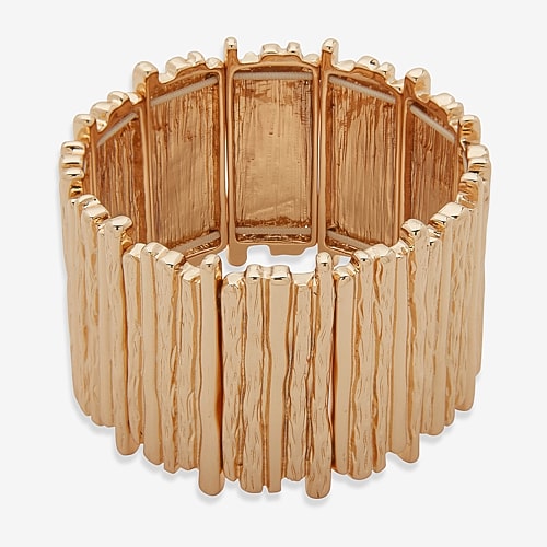 Click here for Worthington Gold Tone Womens Stretch Bracelet  One... prices