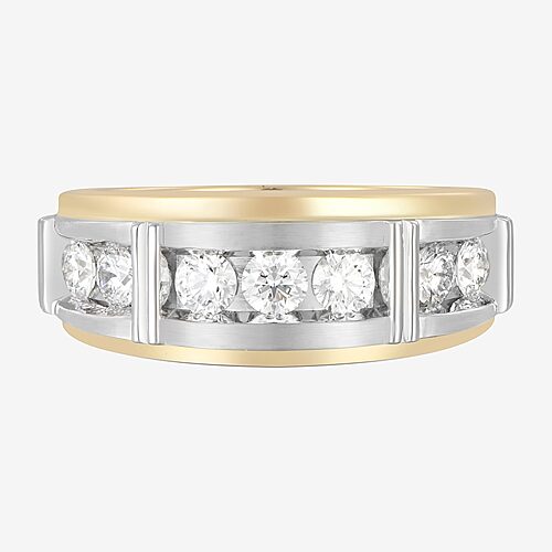 Click here for (F / Vs2) Mens 9M 1 CT. T.W. Lab Grown White Diamo... prices
