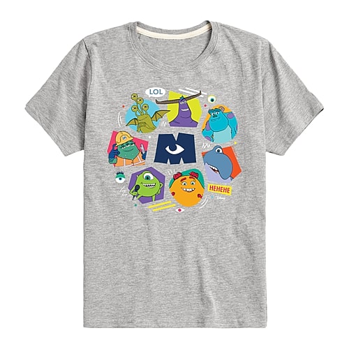 Click here for Disney Big Boys Monsters At Work Graphic Tee - Gre... prices