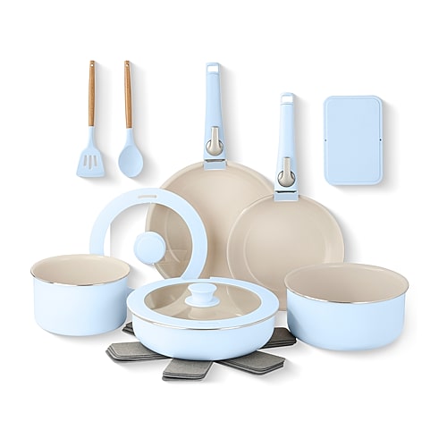 Click here for Gotham Steel 18 Piece Ceramic Nonstick Detachable... prices