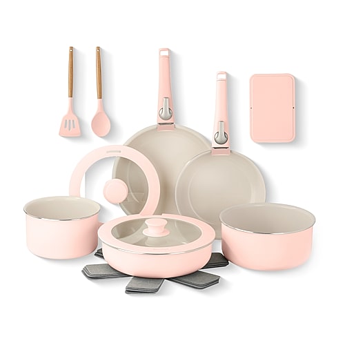 Click here for Gotham Steel Ceramic 18-pc. Non-Stick Cookware Set... prices