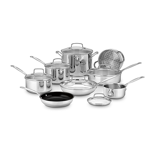 Click here for Cuisinart Chefs Classic Stainless Steel 14-pc. Coo... prices