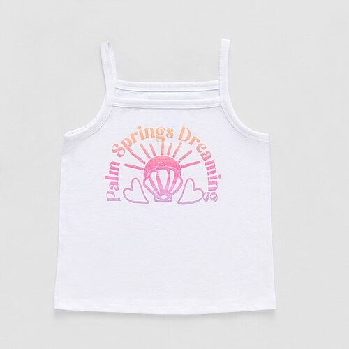 Click here for Thereabouts Little Girls Square Neck Sleeveless Ta... prices