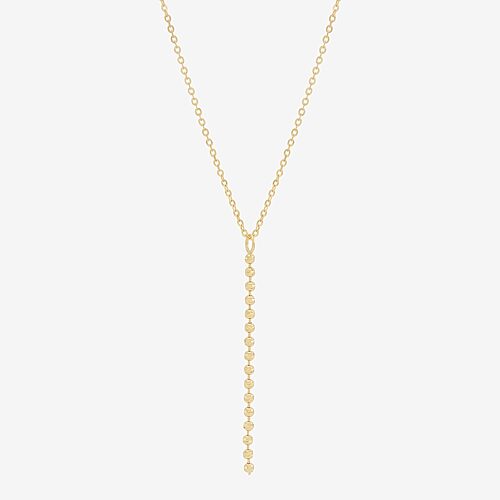 Click here for Womens 14K Gold 16.5 Inch Pendant Necklace  One Si... prices