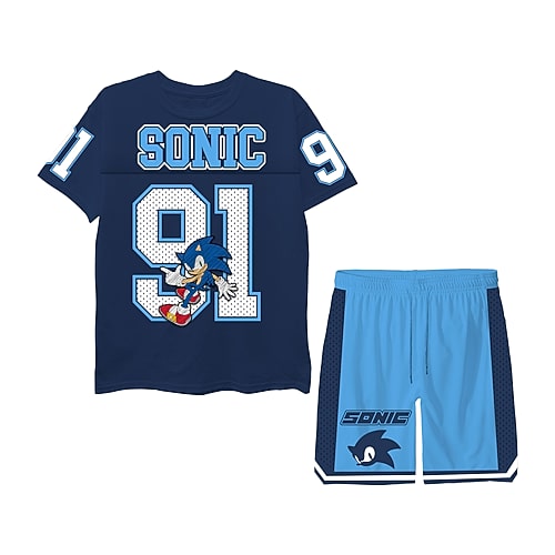 Click here for Toddler Boys Sonic the Hedgehog 2-pc. Short Set  4... prices